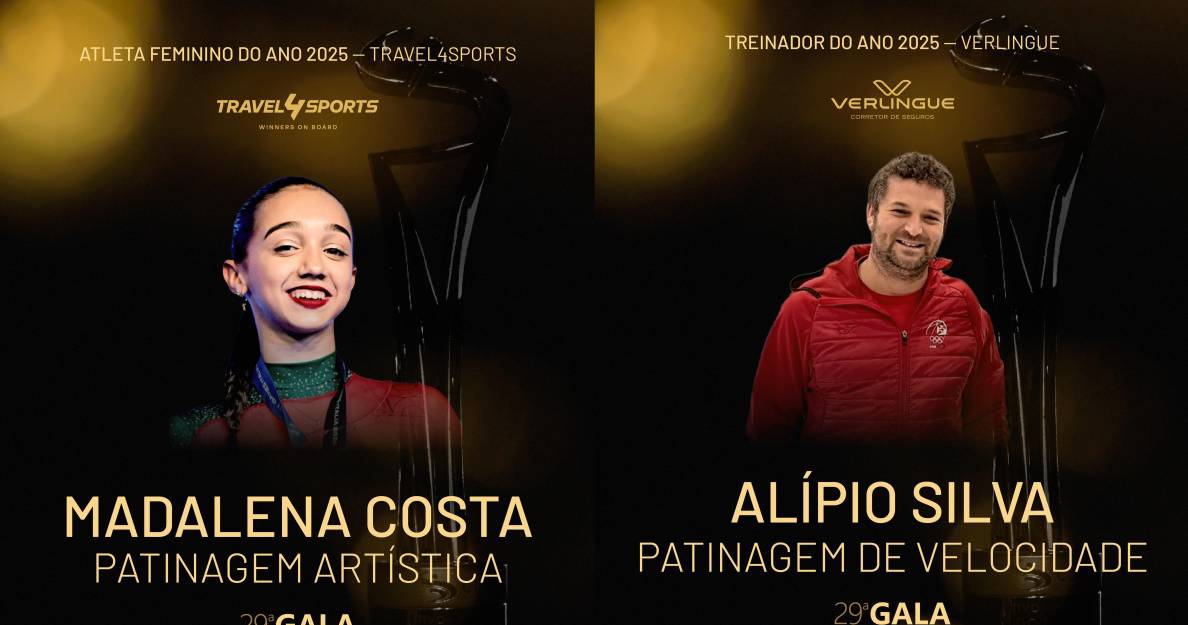 Madalena Costa e Alípio Silva galardoados na Gala do Desporto