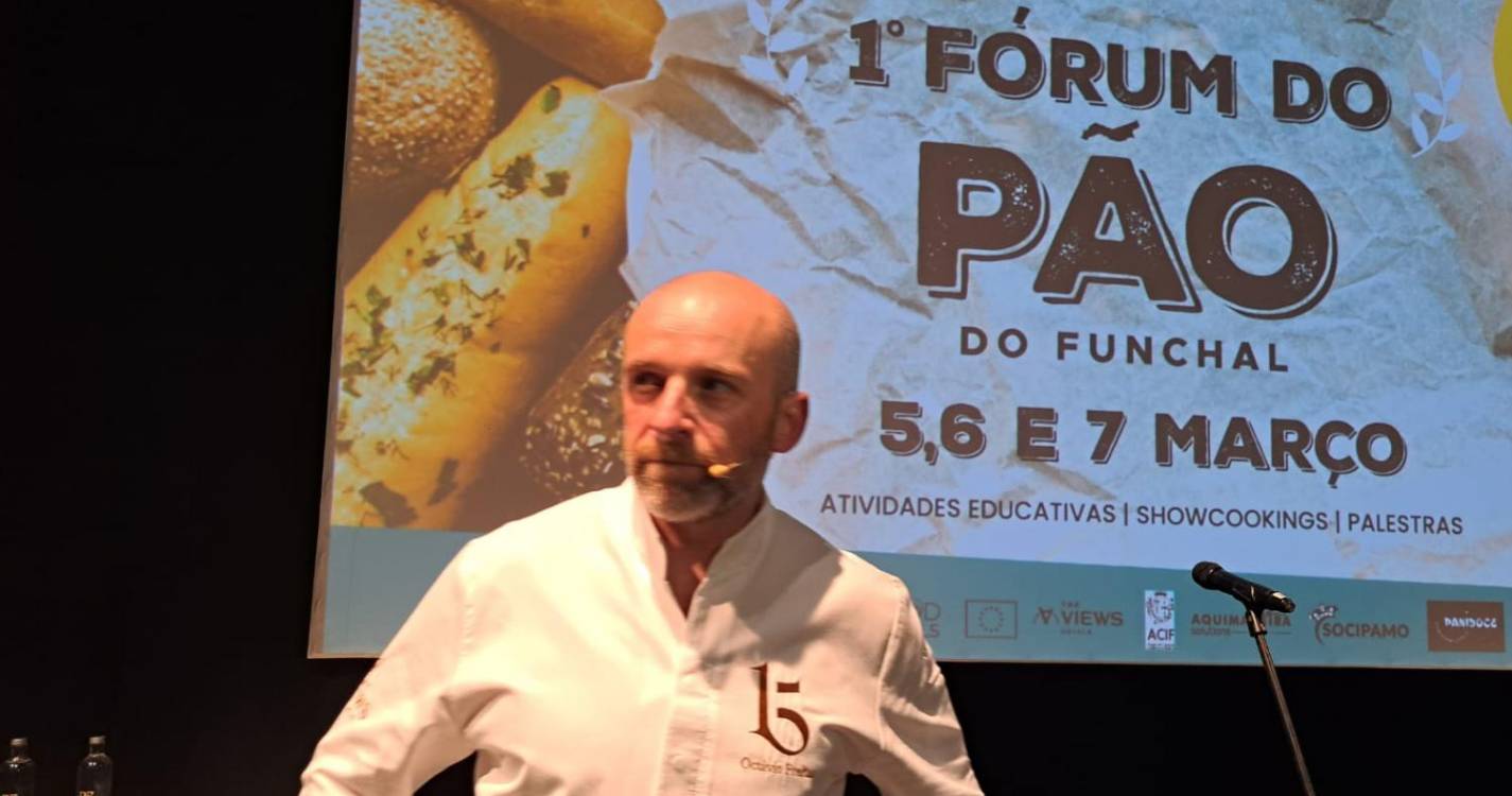 Chef Octávio Freitas diz que o pão tem cada vez mais qualidade