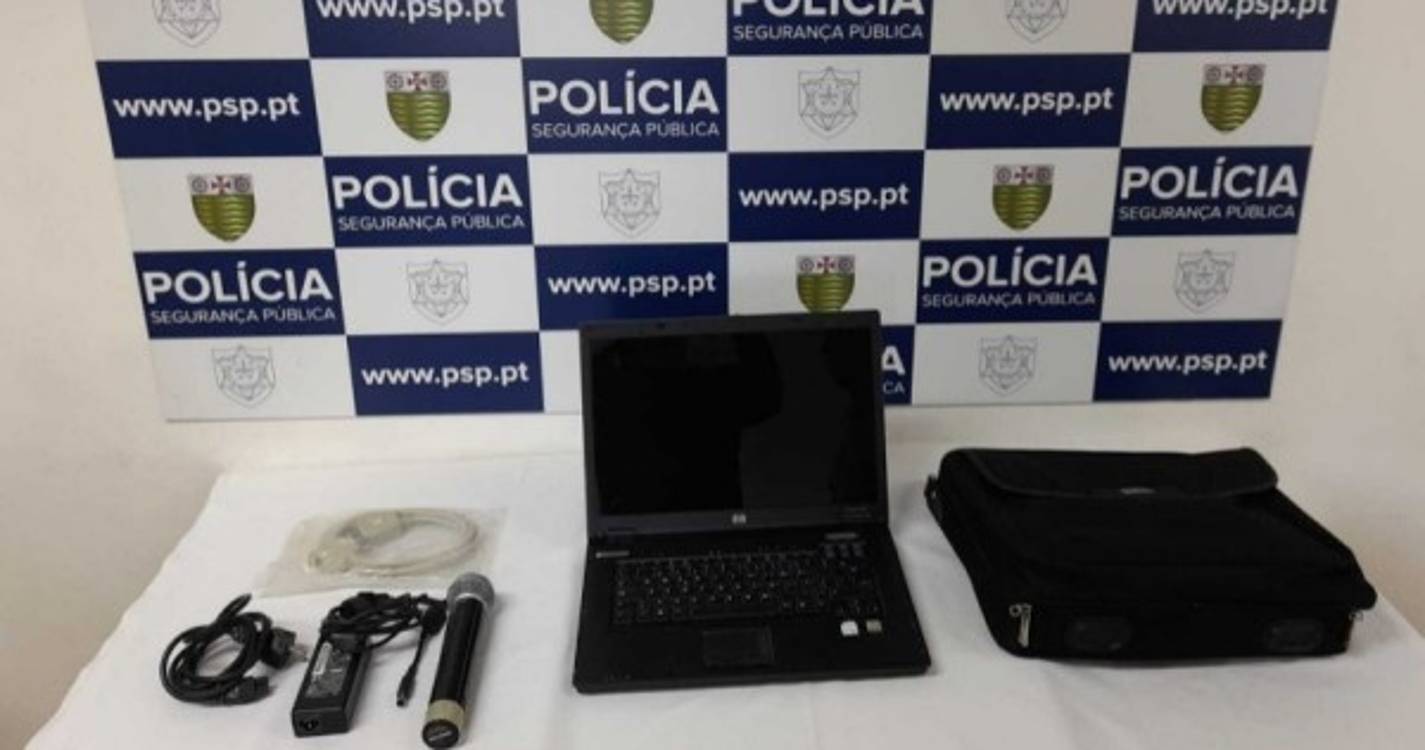 Jovem de 22 anos identificado pela PSP por roubar diverso material ...