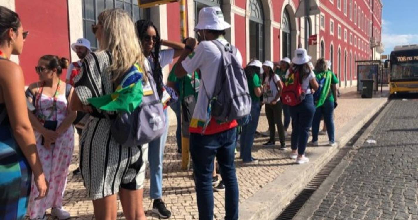 Lisboa JMJ 2023: A alegria invadiu os jardins de Belém (com fotos)