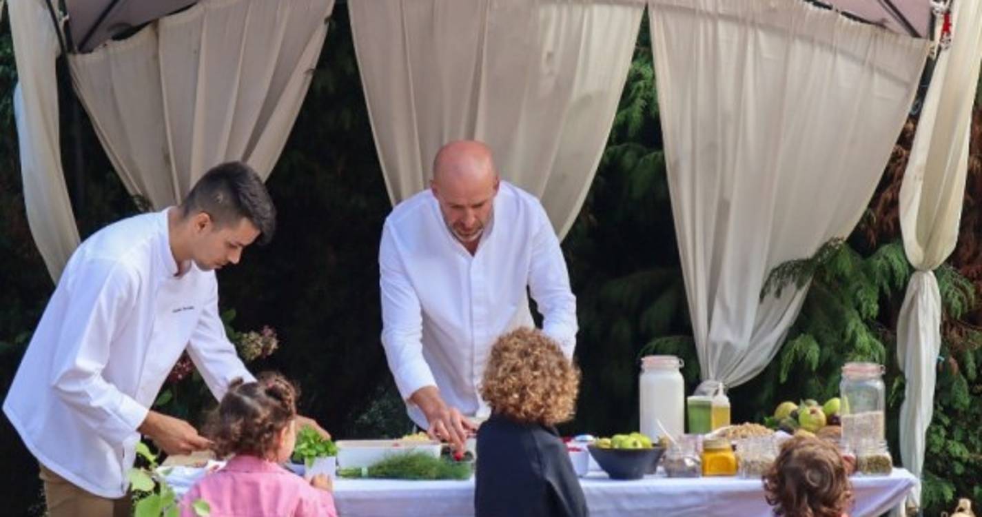 CRESCER organizou showcooking para os mais novos com o chef Octávio Feitas