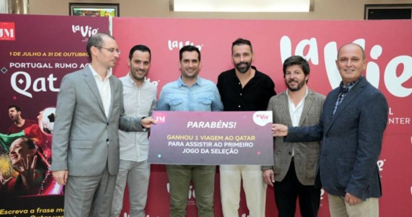 JM e La Vie revelam nome do 'felizardo' que vai ao Qatar ver Portugal