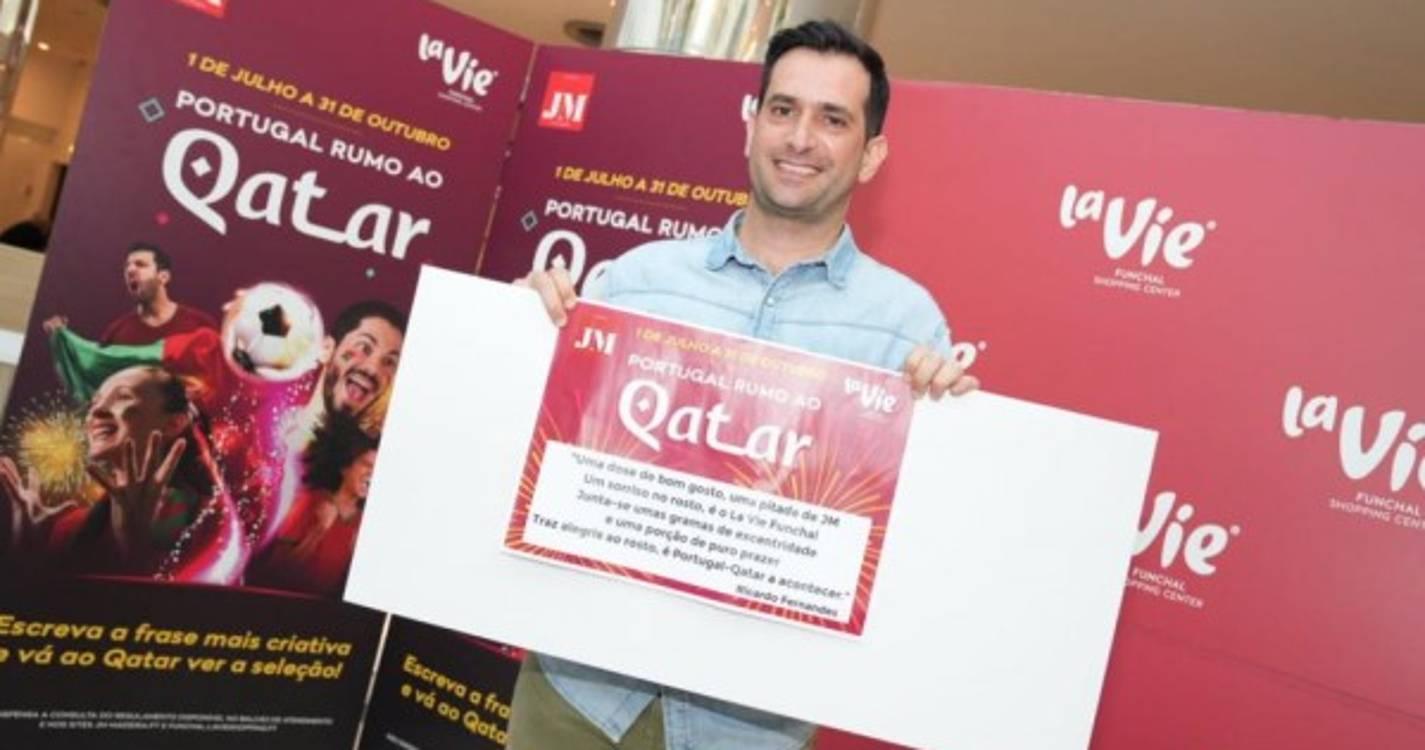 JM e La Vie revelam nome do 'felizardo' que vai ao Qatar ver Portugal