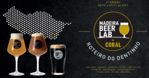 O Madeira Beer Lab está de volta com a 6ª edição do Roteiro do Dentinho