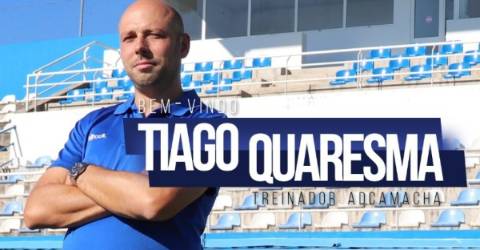 Tiago Quaresma é o novo treinador da AD Camacha