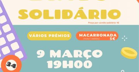 Bingo solidário nos Artistas Funchalenses