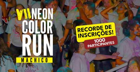 Neon Color Run esgota inscrições e promete encher a baía de Machico ...
