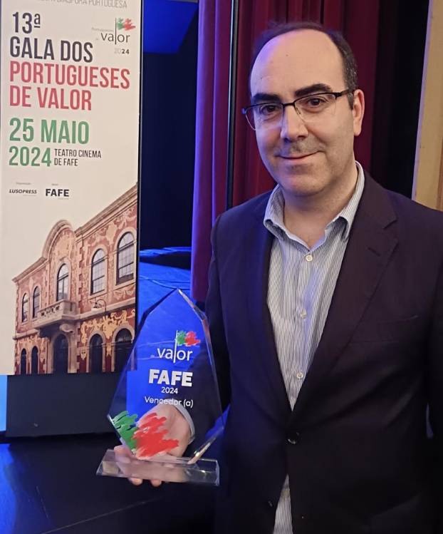 Daniel Bastos distinguido entre os Portugueses de Valor
