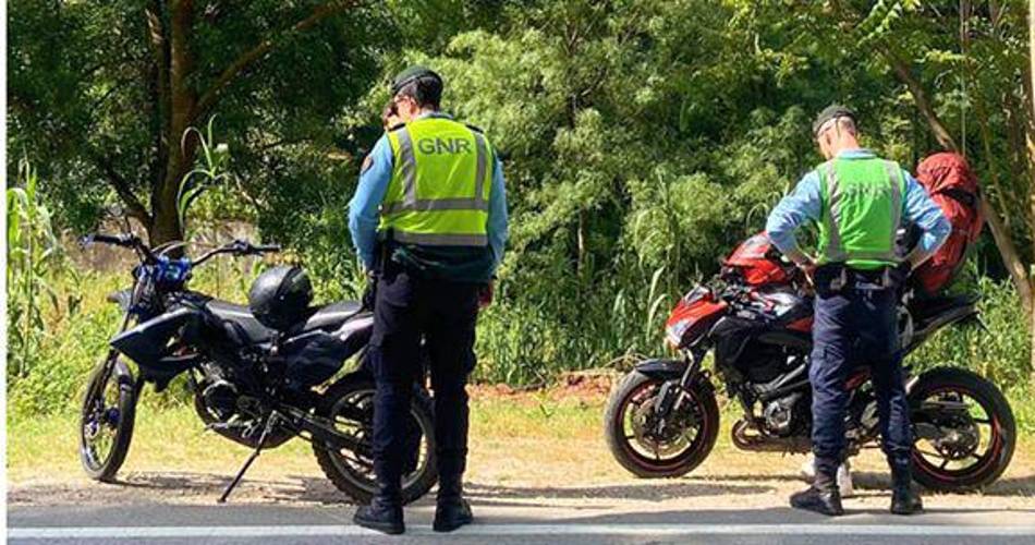 Operação da GNR reforça fiscalização a condutores de motas